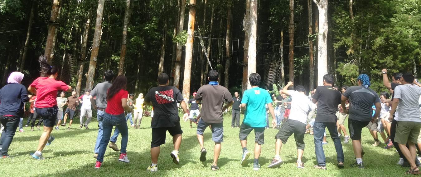 Bali Corporate Team Building Activities Ubud Camp
